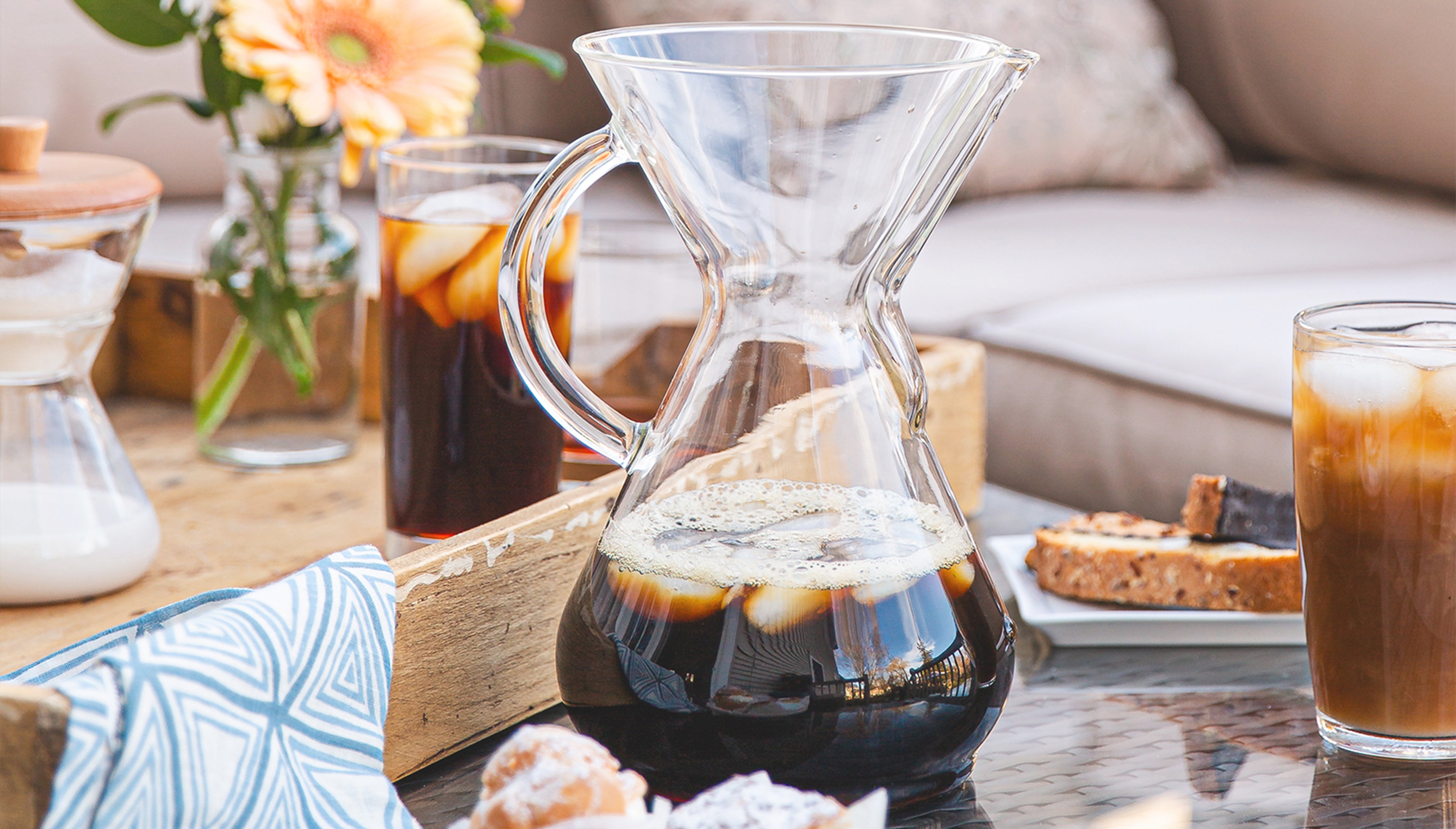Chemex 10 cup glass handle store