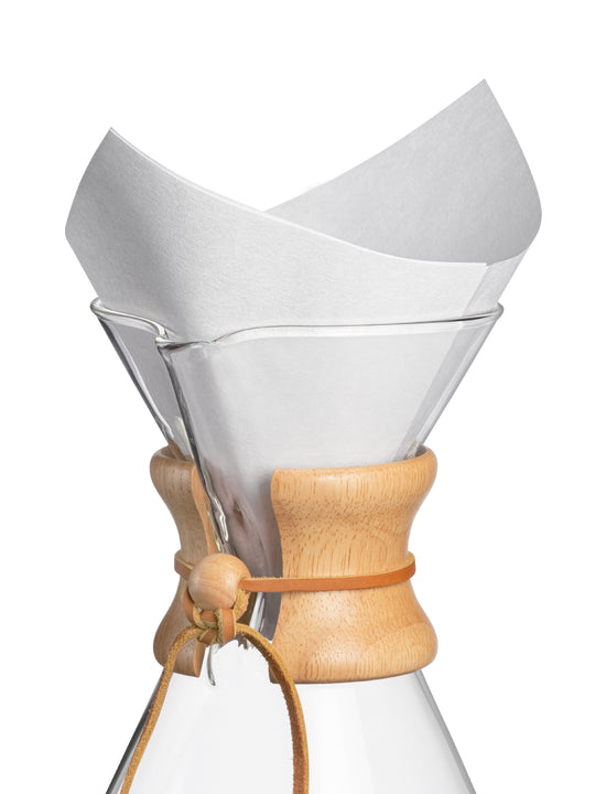 CHEMEX BONDED™ FILTERS Pre-folded Squares – Chemex Coffeemakers & Filters